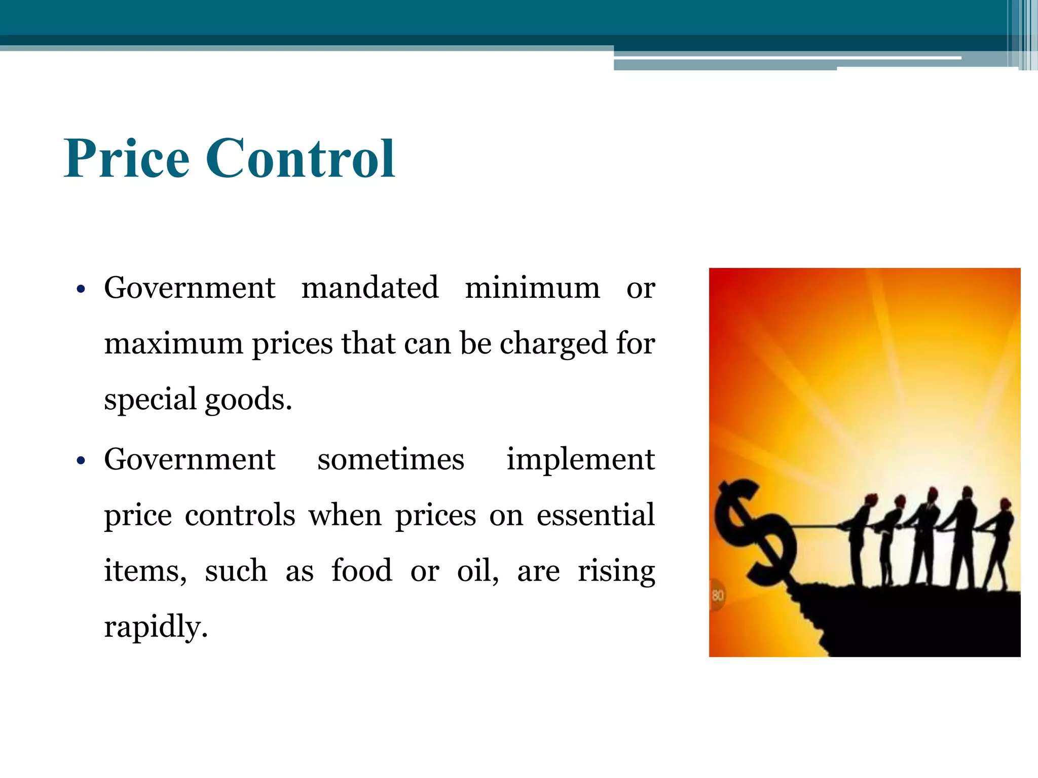 Methods of Price Control | PPTX