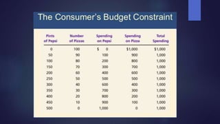 THEORY OF CONSUMER CHOICE | PPTX