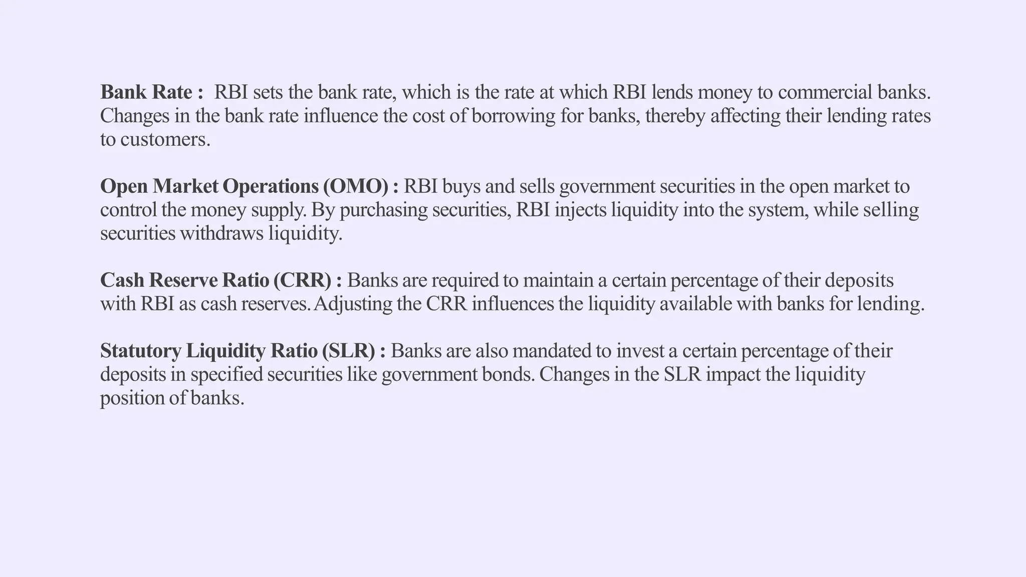 Presentation on RBI and its functions , advantage and disadvantage | PPTX