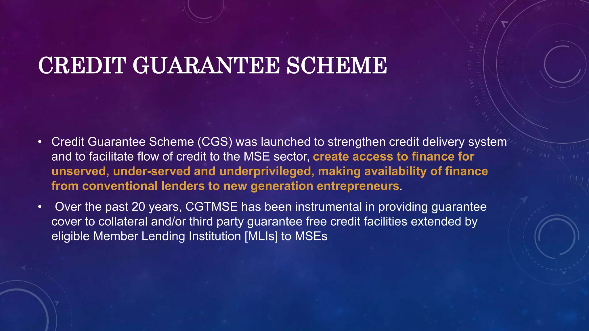 Credit widening | PPTX