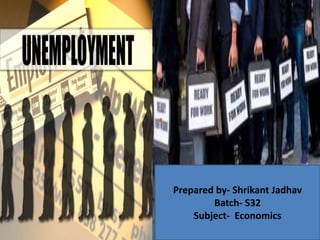Economics presentation unemployment | PPTX