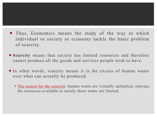 Economics & Principles of Economics.pptx