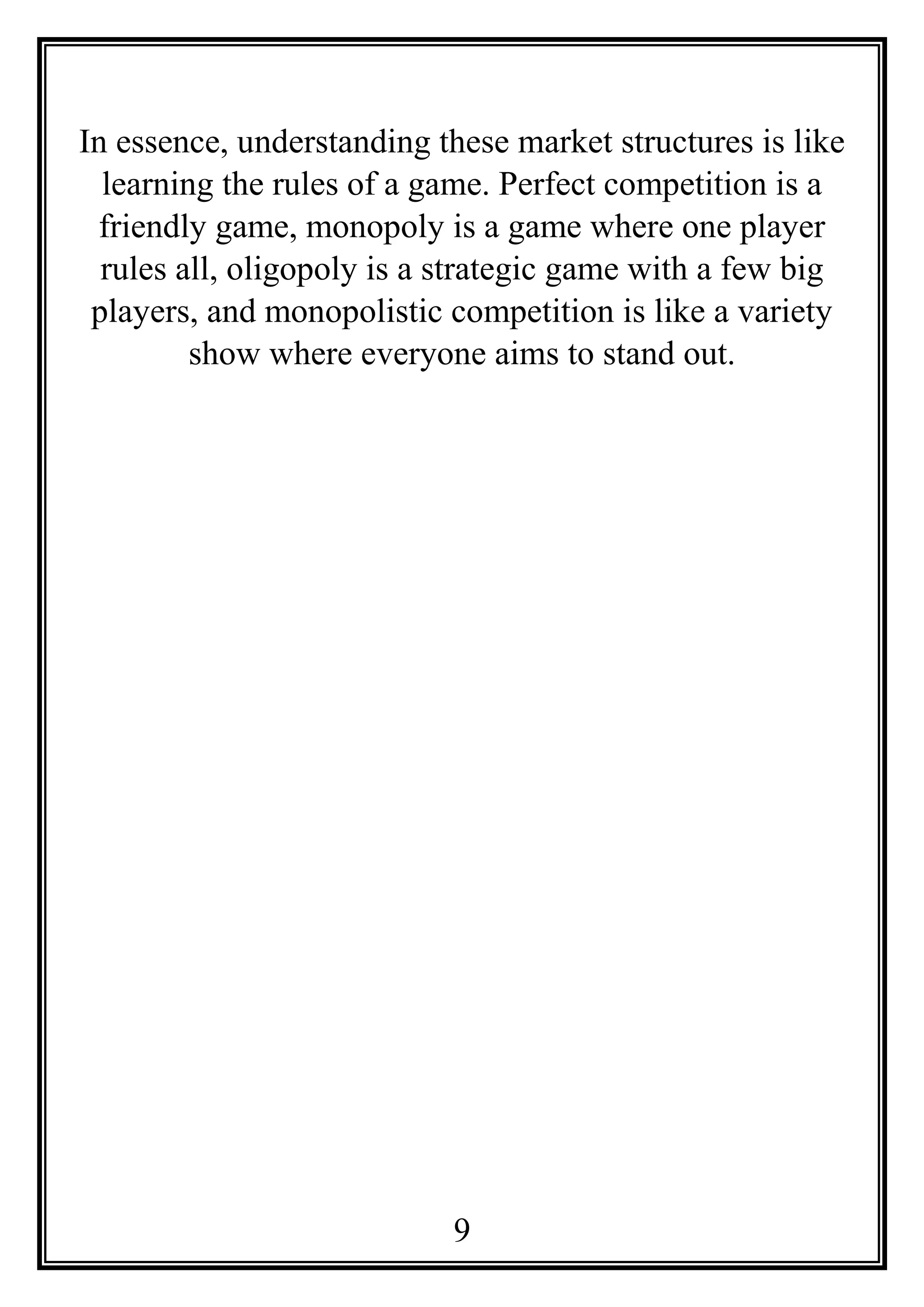 Economics Project (Main forms of Market) | DOCX