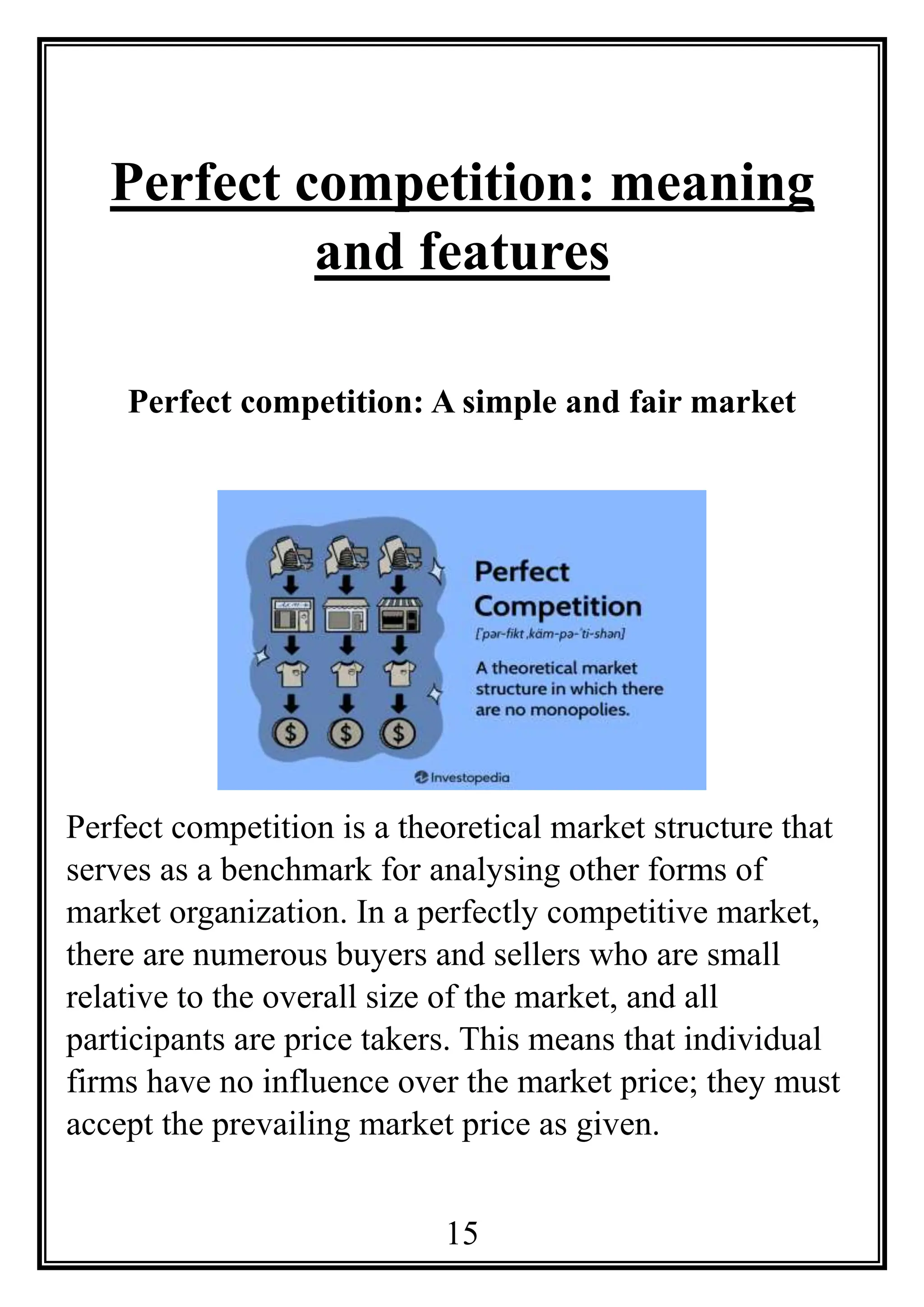 Economics Project (Main forms of Market) | DOCX