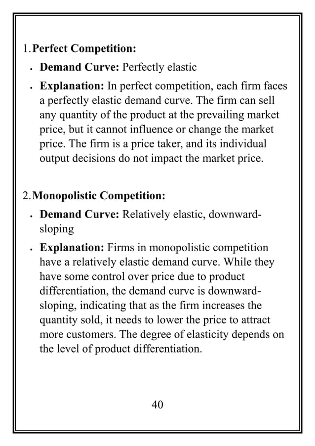 Economics Project (Main forms of Market) | DOCX