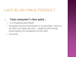FMCG - lays | PPTX