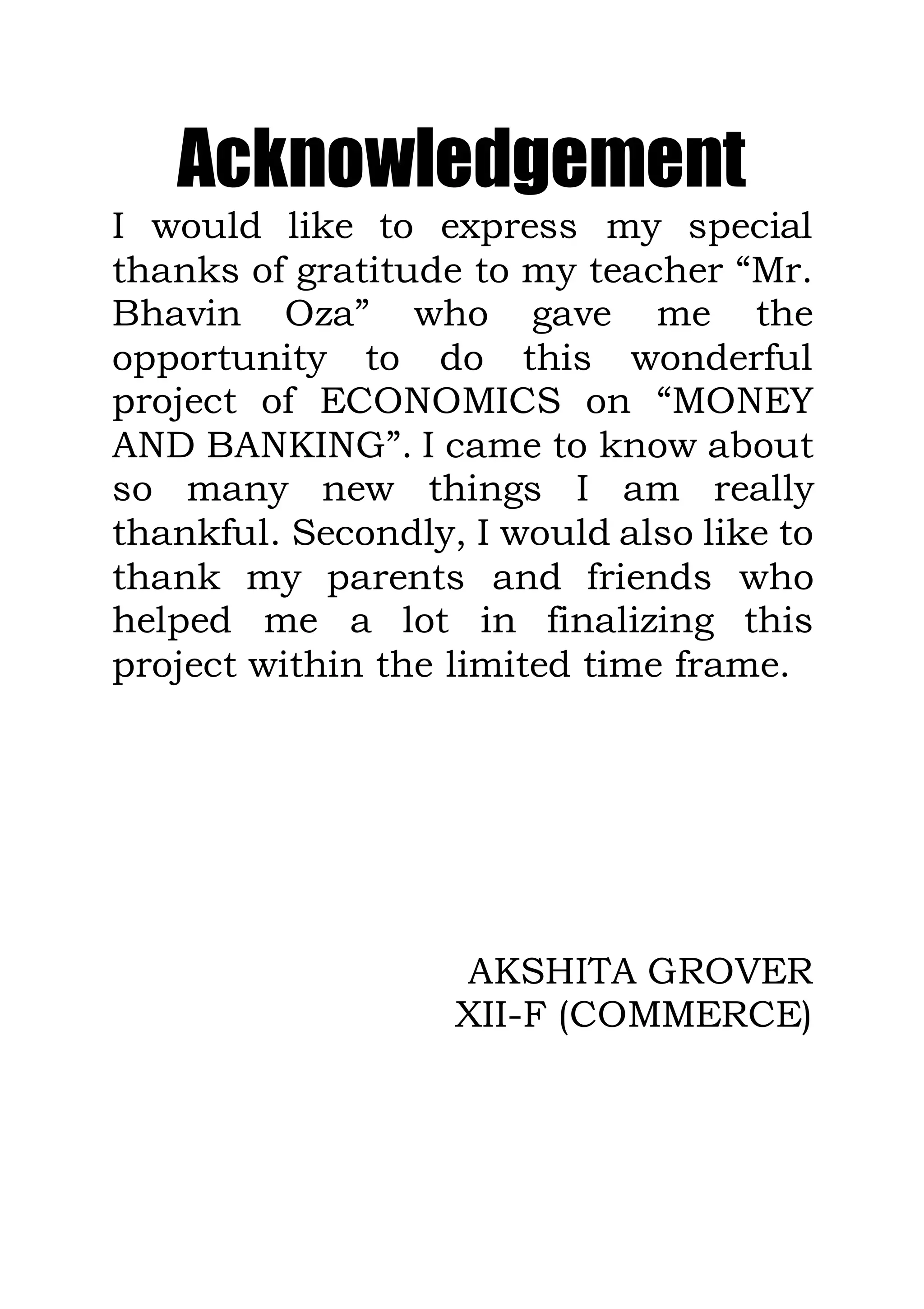 Economics project | DOCX
