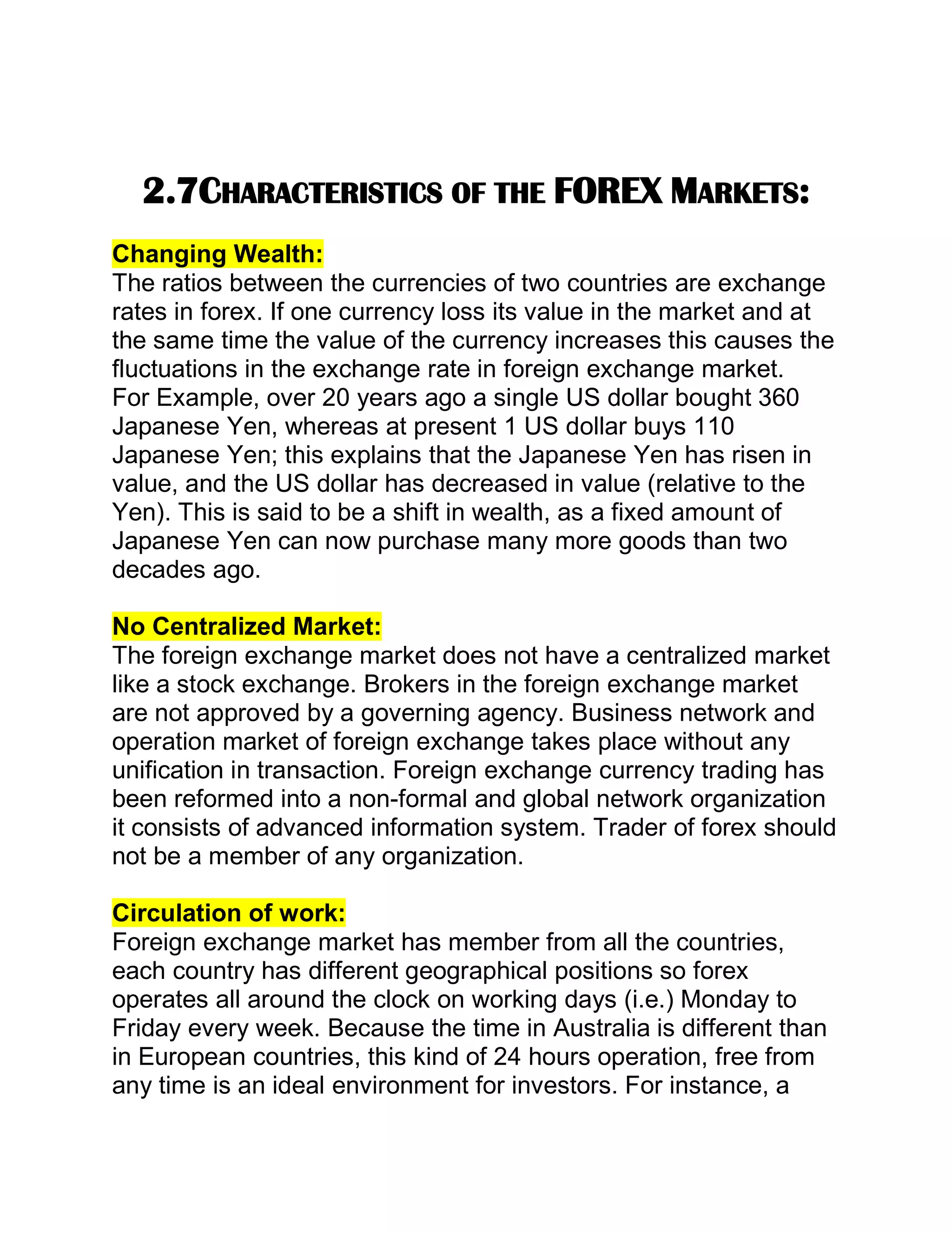 Economics Project Class 12 (Foreign Exchange Markets) | PDF