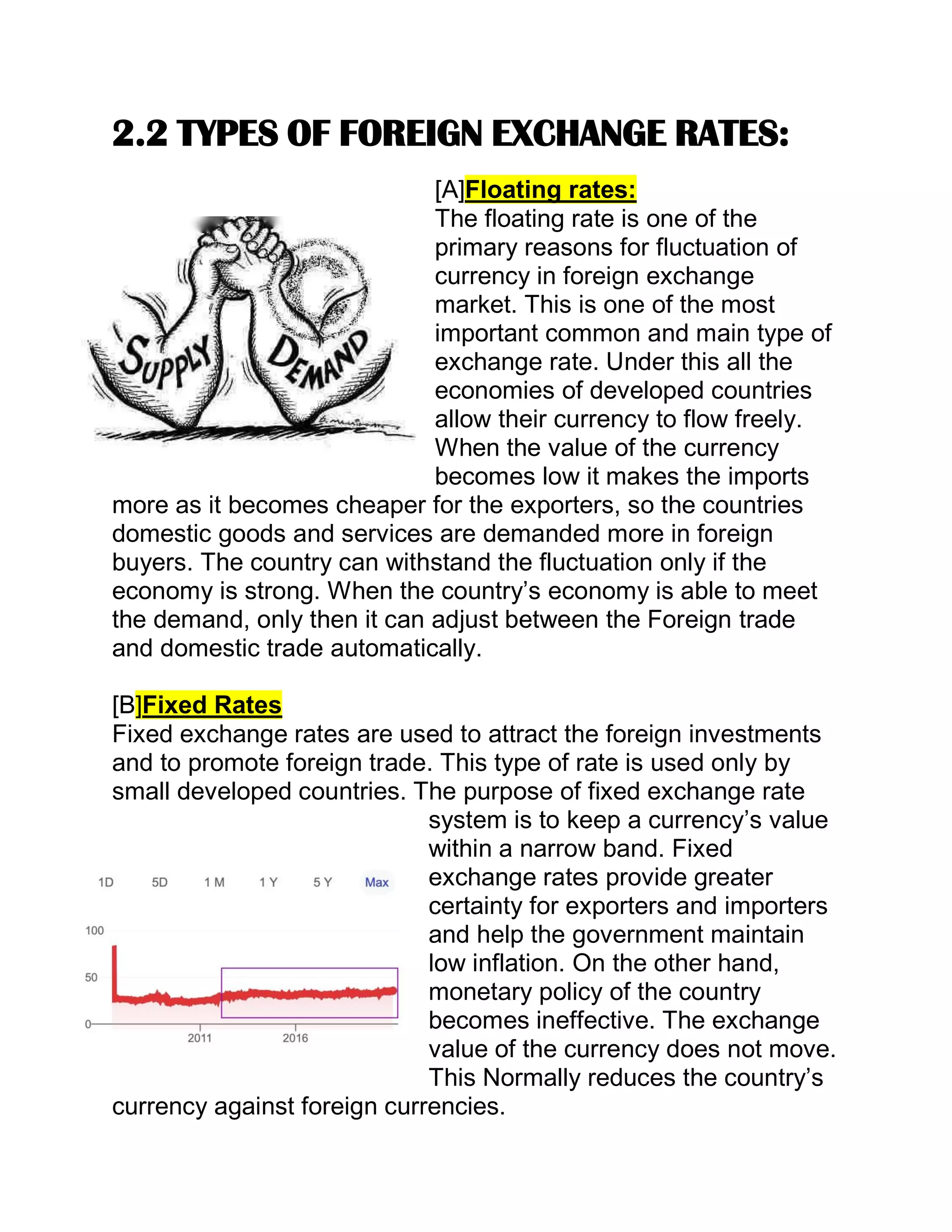 Economics Project Class 12 (Foreign Exchange Markets) | PDF