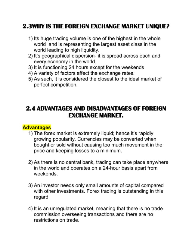 Economics Project Class 12 (Foreign Exchange Markets) | PDF | Stocks ...
