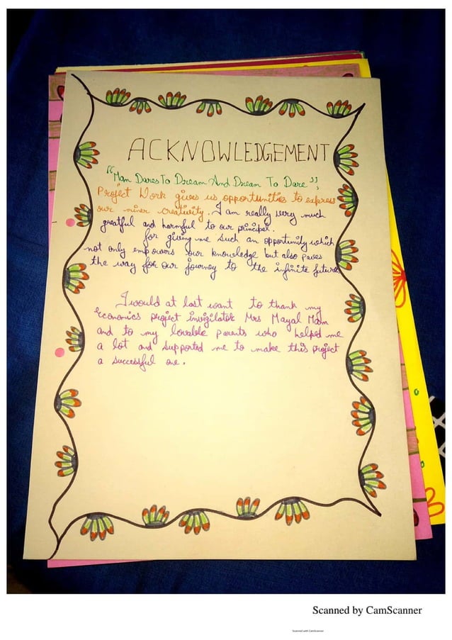 Economics project on Small Scale Industries for class 12. | PDF