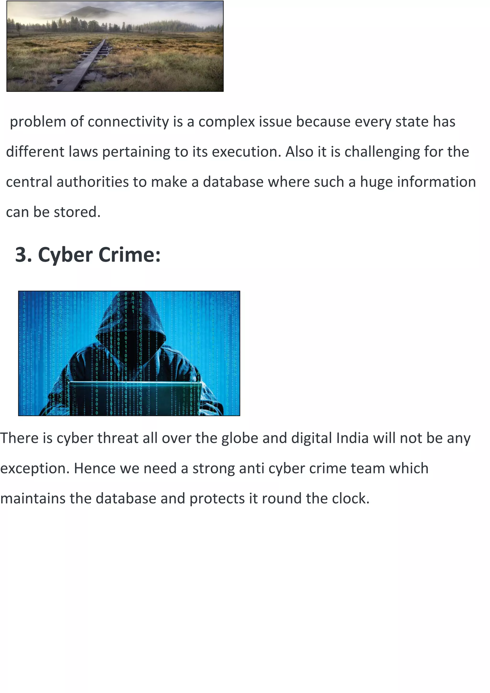 CBSE economics Project class 12 Digital India | PDF