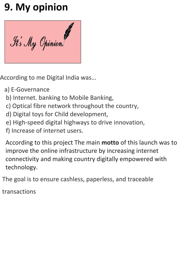 CBSE economics Project class 12 Digital India | PDF | Internet | Computing