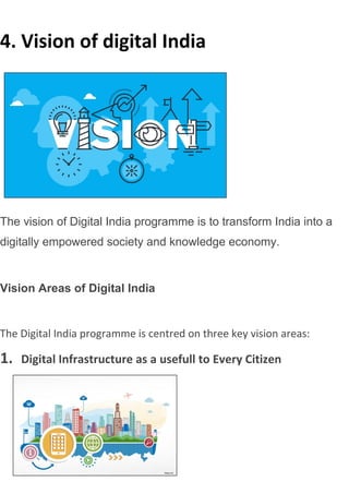 CBSE economics Project class 12 Digital India | PDF