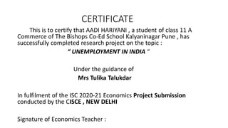 ECONOMICS PROJECT REPORT FOR STD 12.pptx