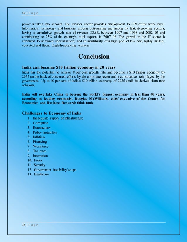 Growth Story of India before and after Independence - Economics project ...