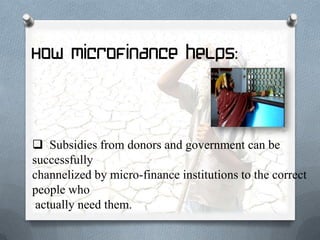 Microfinance in Rural Credit | PPTX