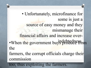 Microfinance in Rural Credit | PPTX