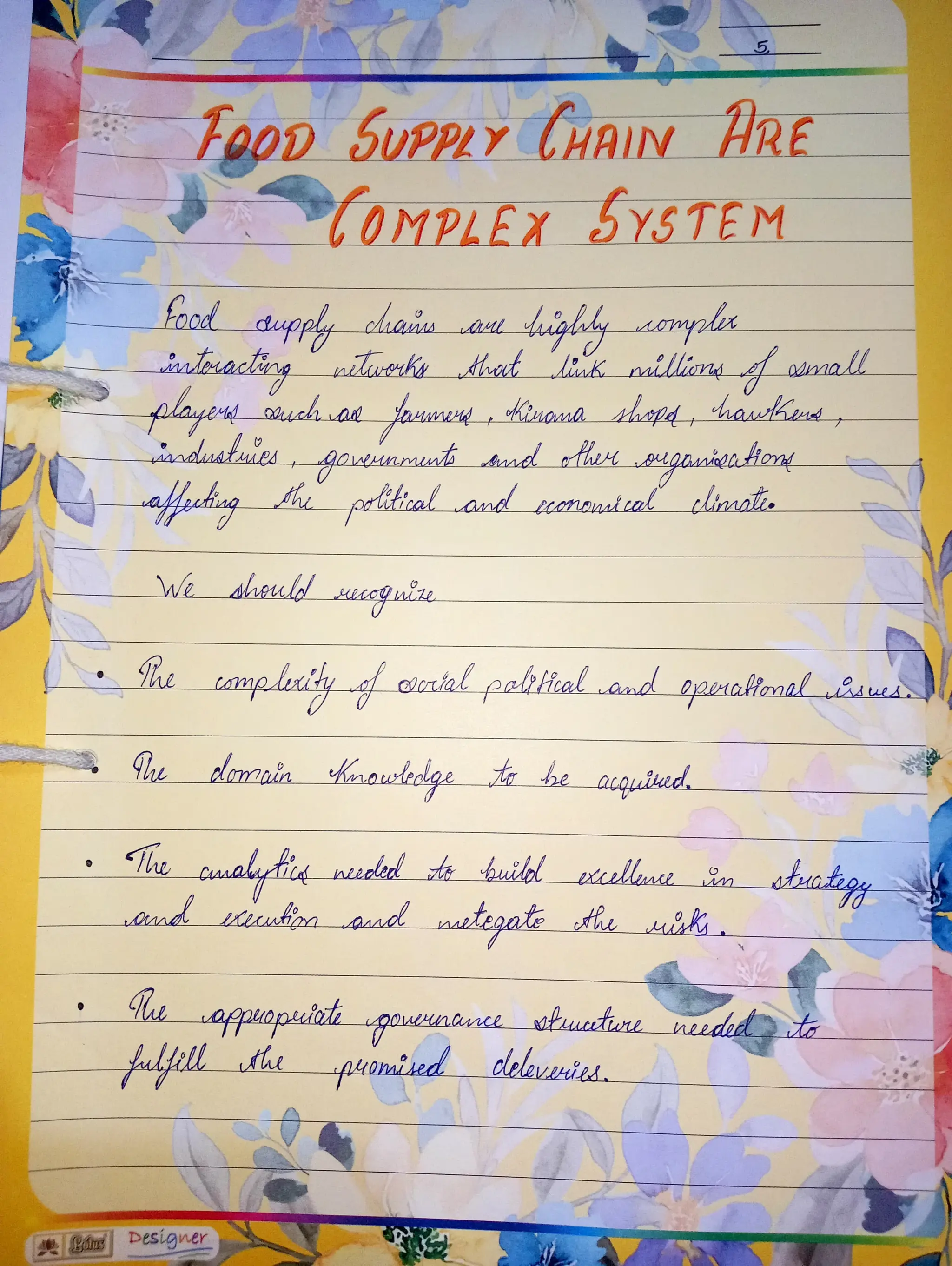 Economics Project (Food supply channel in India).pdf