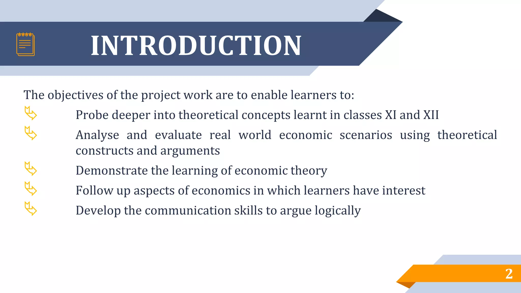 Economics Project Topics 2020 2021 | PPTX