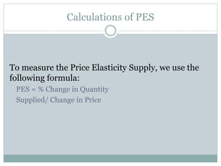 Income Elasticity of Demand, Cross Price Elasticity of Demand, Price ...