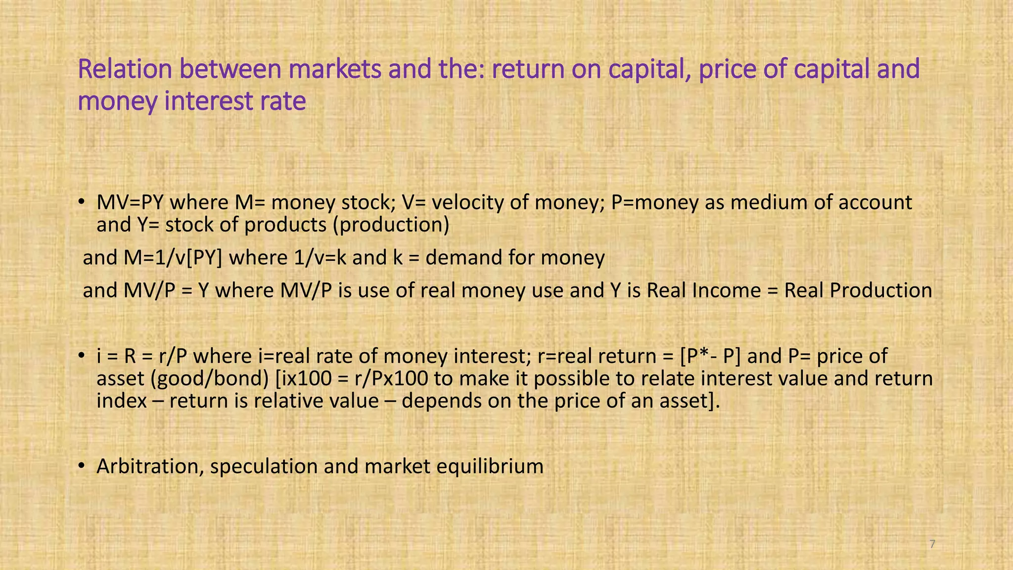 Economics role of money | PPTX