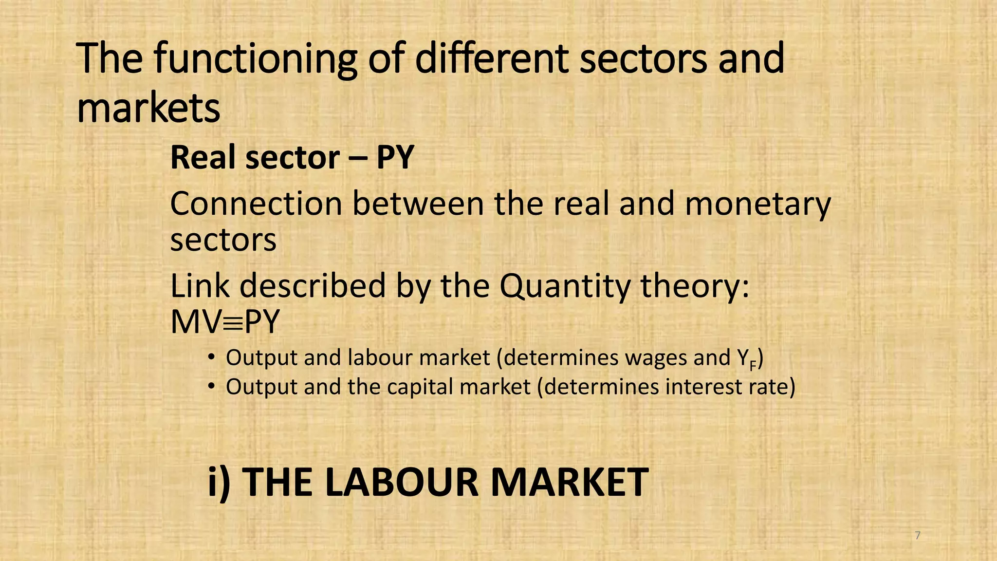 role of money in the economy | PDF