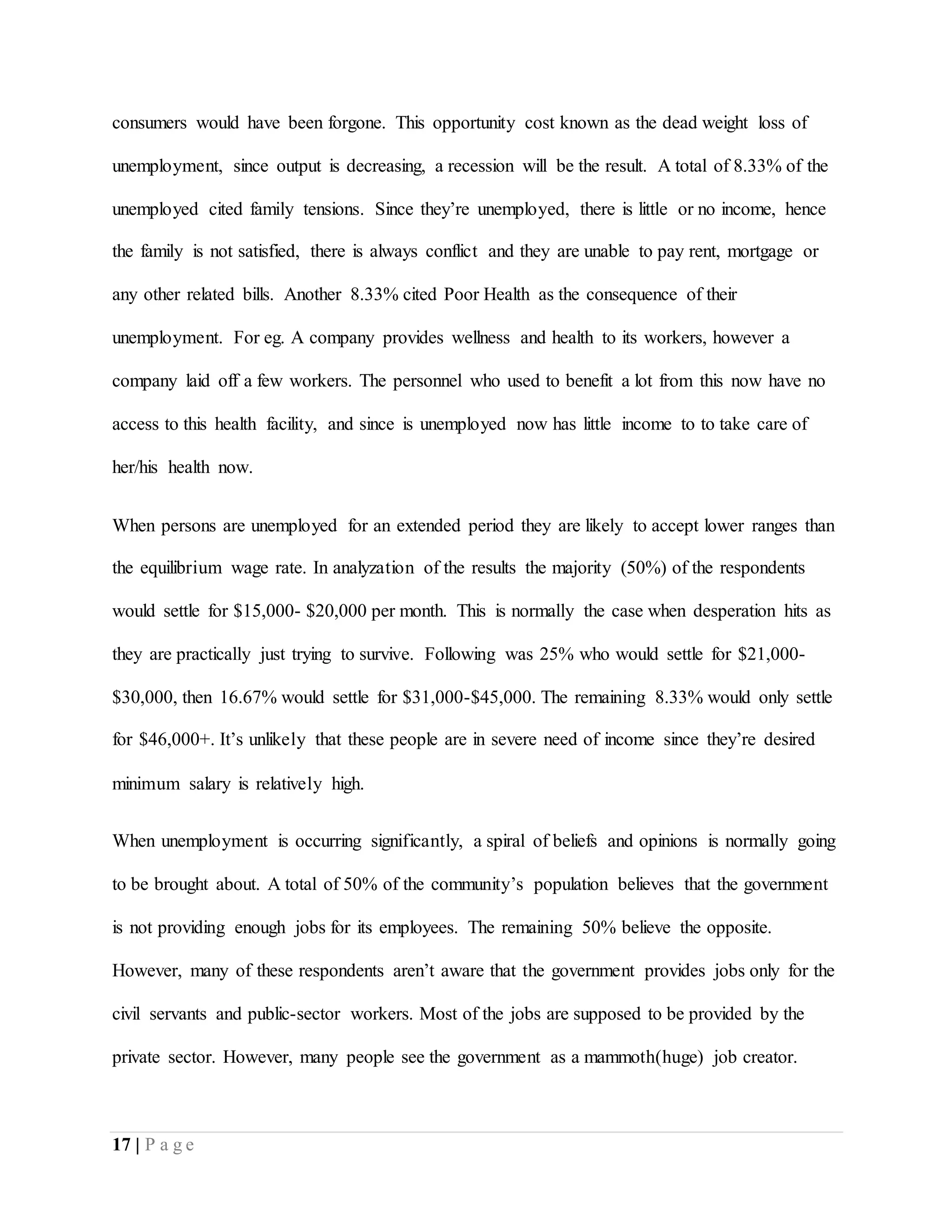 Economics CSEC SBA Sample | DOCX