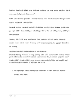 Economics CSEC SBA Sample | DOCX