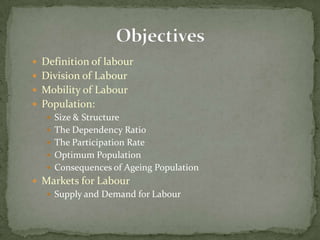 Theory of Labour | PPTX