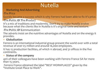 Nutella VS Galaxy (Economics project) | PPTX