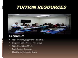 Economics Teacher | PDF