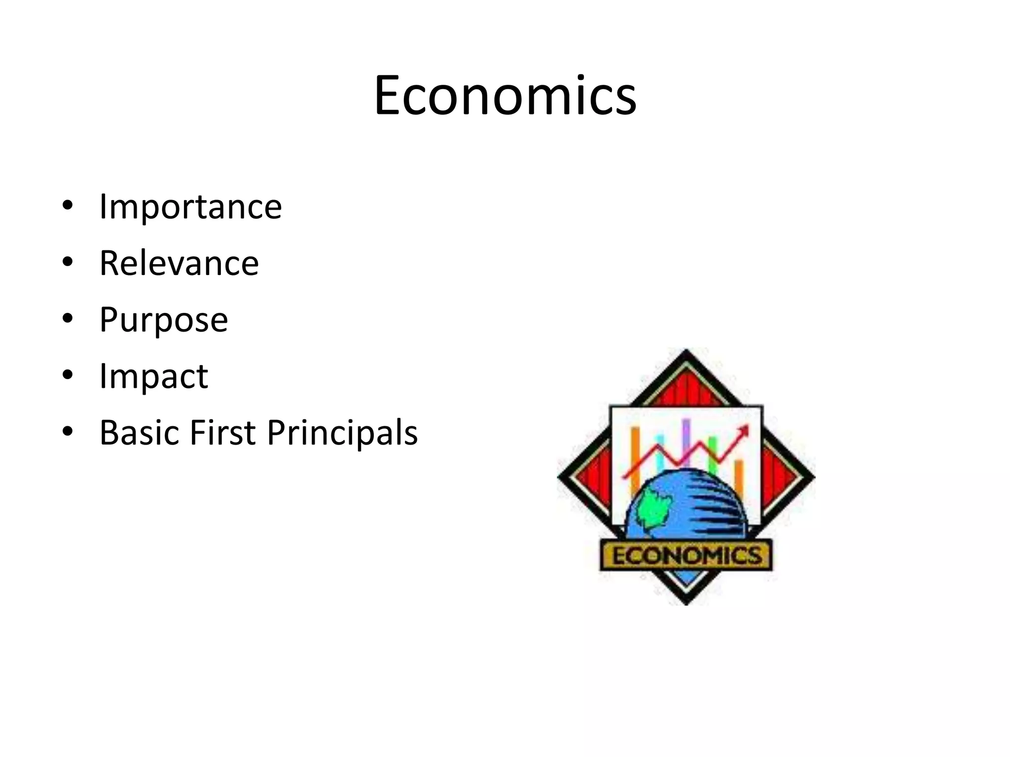 The Purpose of Economics | PPTX | Debated Sensitive Social Issues ...