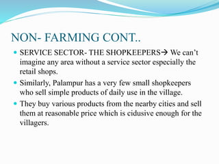 Economics;the story of village palampur. | PPTX