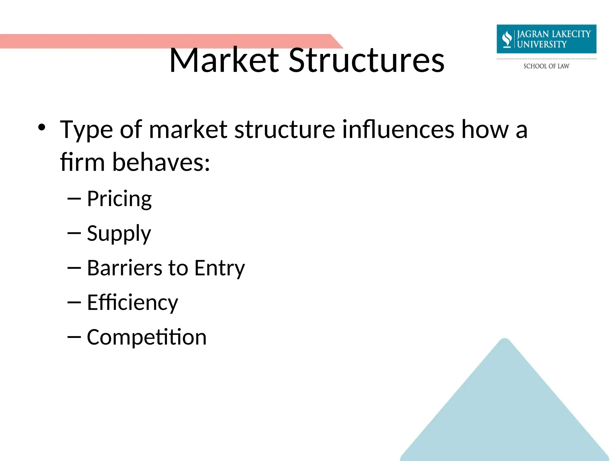 Market structures in economics and uses. | PPT