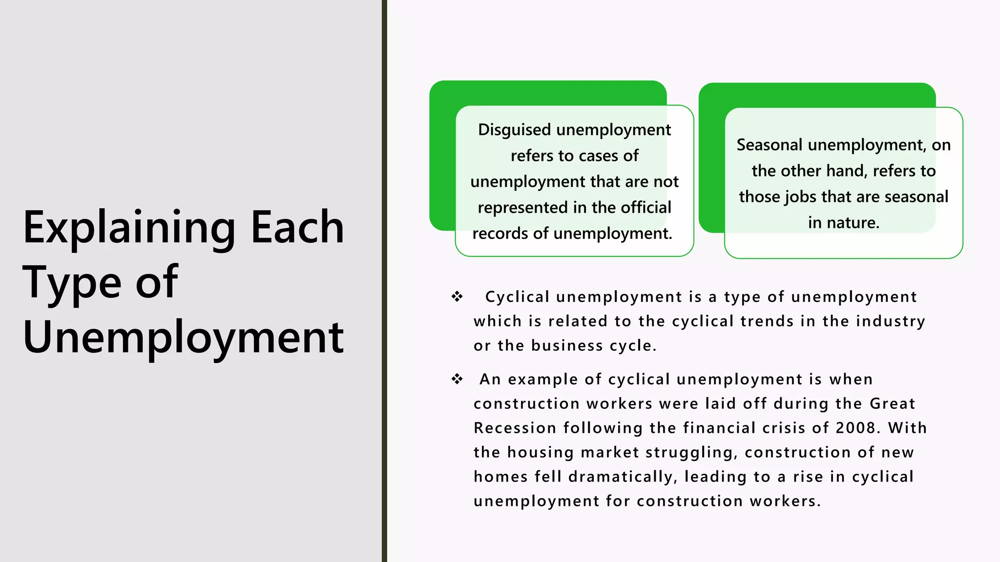Economics Unemployment, Its Causes and Types.pptx