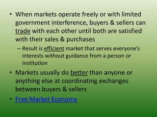 Economics unit 1 slide show | PPTX