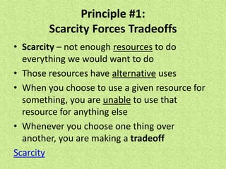 Economics unit 1 slide show | PPTX