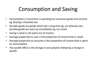 Economics unit 2 revision | PPTX