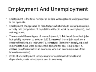 Economics unit 2 revision | PPTX