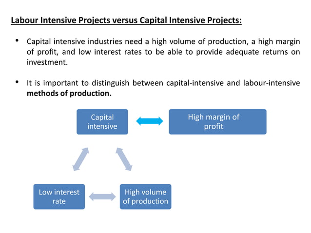 Labour and capital intensive | PPT