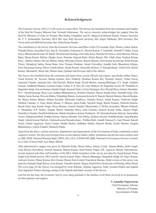 India Economic Survey Complete for the year of 2022 to 2023 | PDF