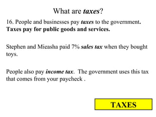 *Economics Vocabulary | PPT