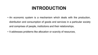 Economic system | PPTX