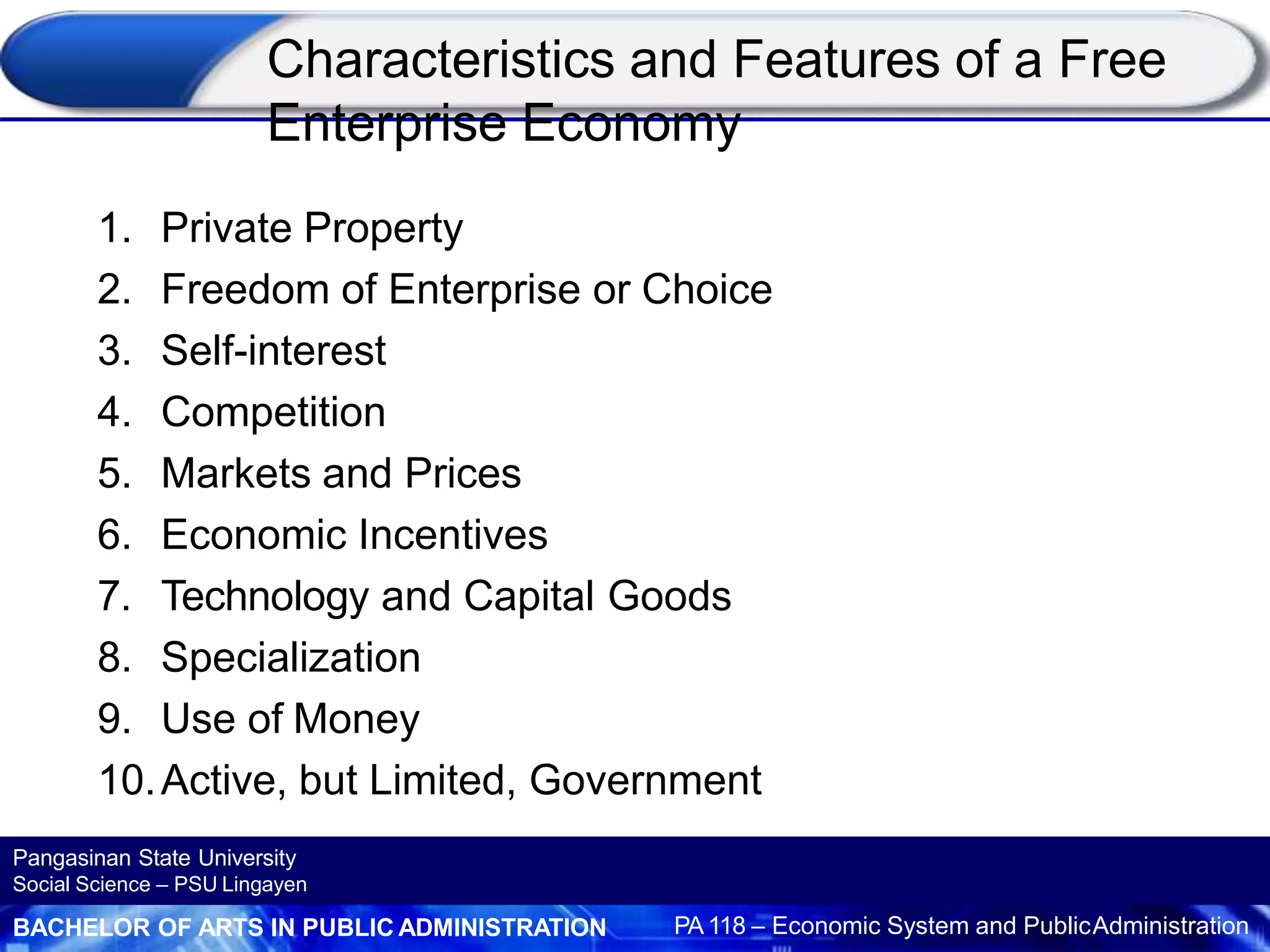 Economicsystem | PPTX