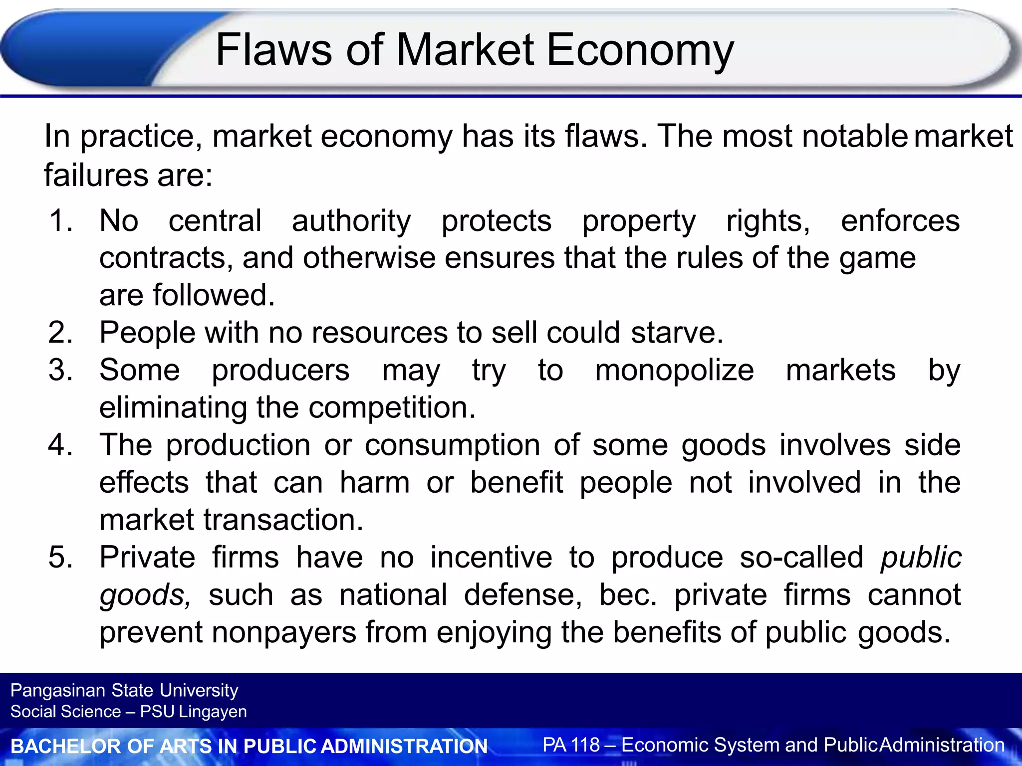 Economicsystem | PPTX