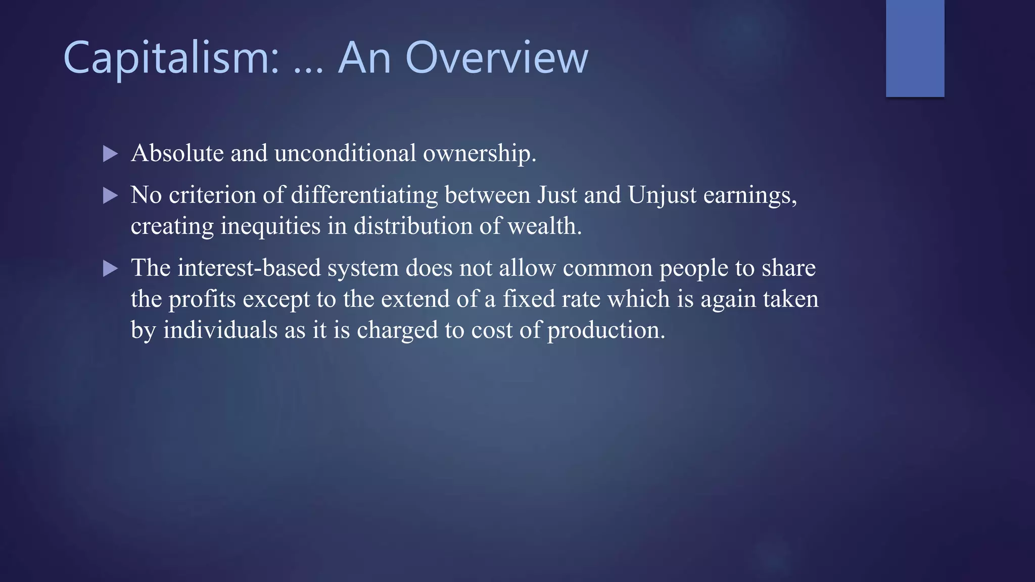 Basic Concepts of Islamic Economic system | PPTX