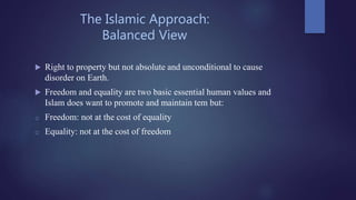 Basic Concepts of Islamic Economic system | PPTX