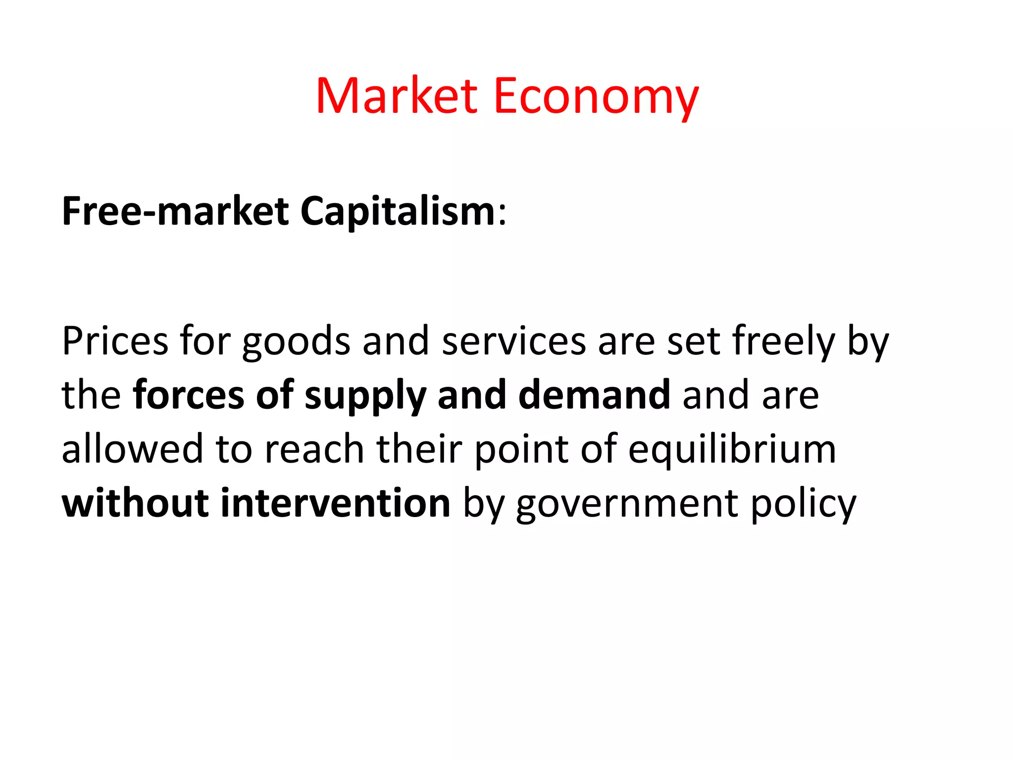 Economic system | PPTX