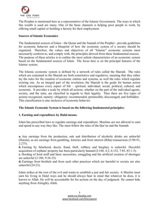 Economic system in islam | PDF